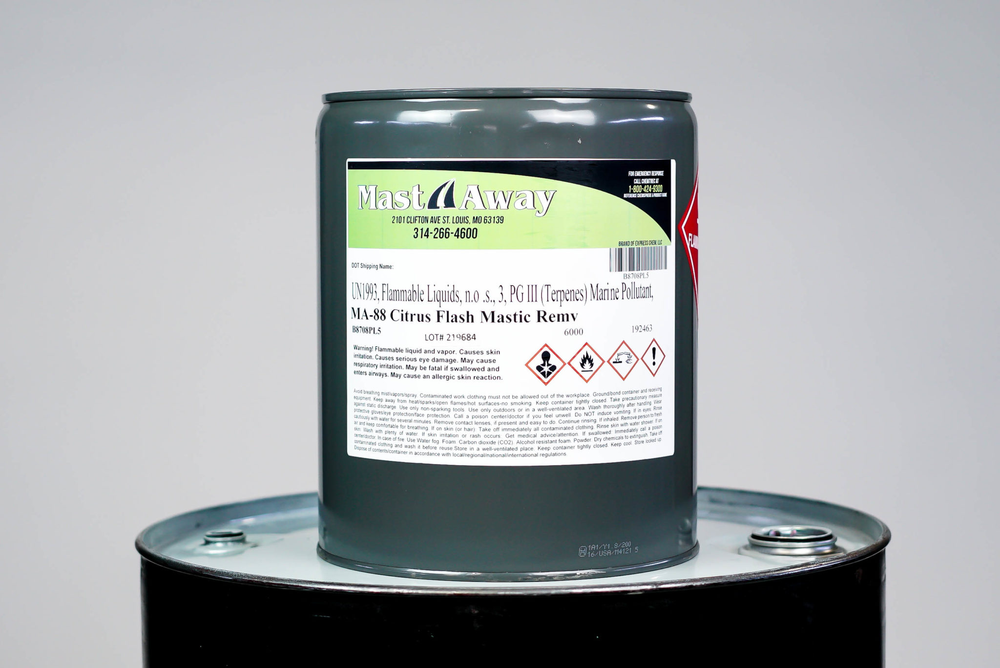 MA-88 Citrus Flash Mastic Remover - Mast Away